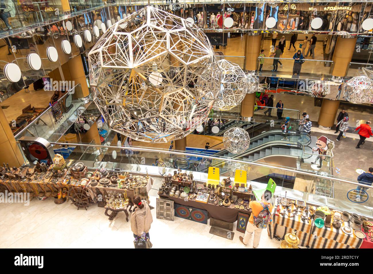 Shopping mall bazaar in Nevsehir Cappadocia Turkey Stock Photo - Alamy