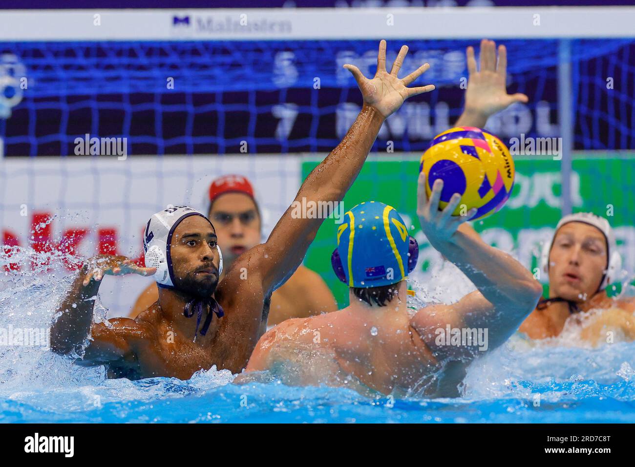 World aquatics championships 2023 men waterpolo hi-res stock ...
