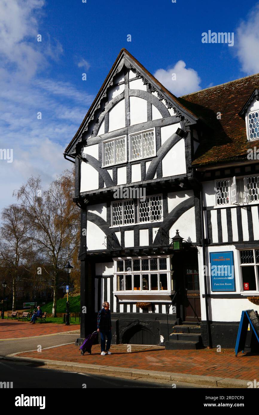 White brick pub kent hi-res stock photography and images - Alamy