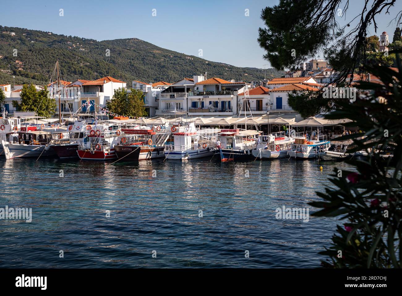 Plane spotting skiathos international airport hi-res stock photography and images - Alamy