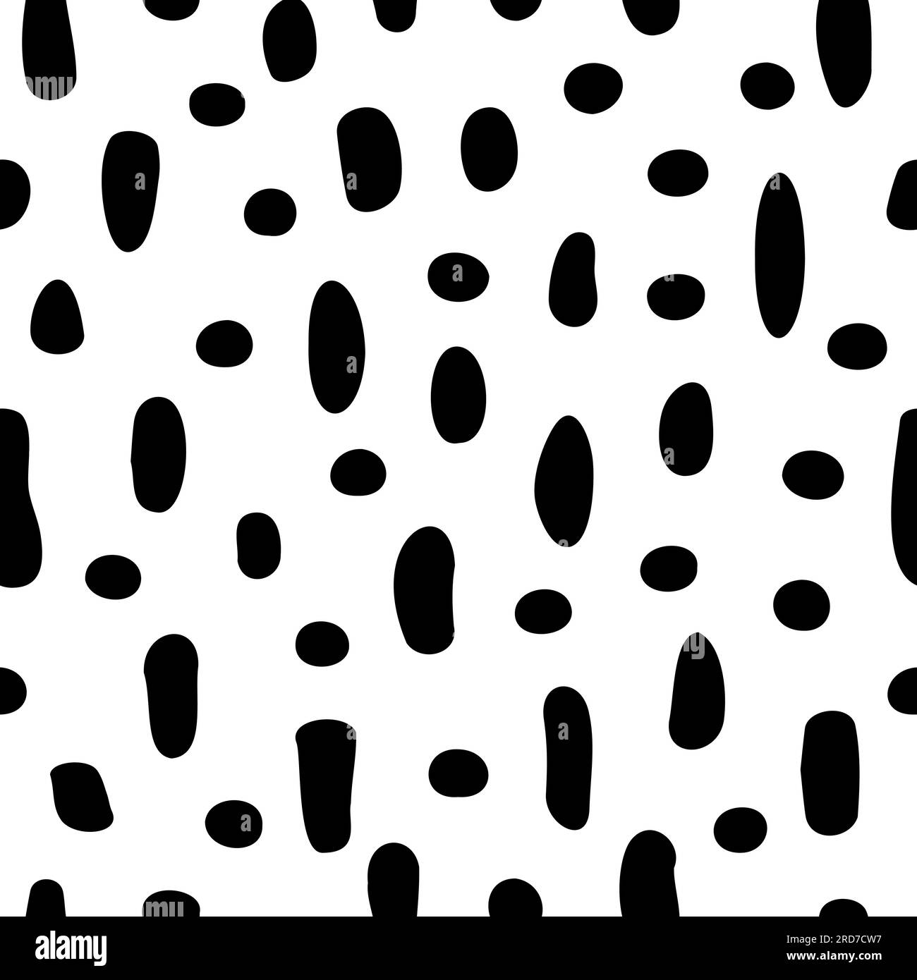 Dots and drops texture pattern with swatches Stock Vector Image & Art ...