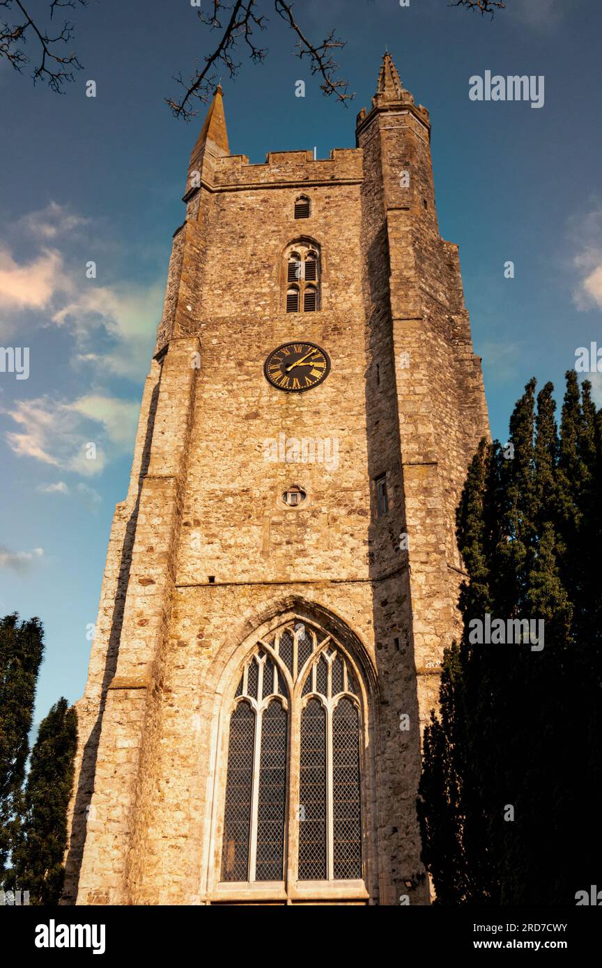 Lydd Church, Lydd, Kent, England Stock Photo - Alamy