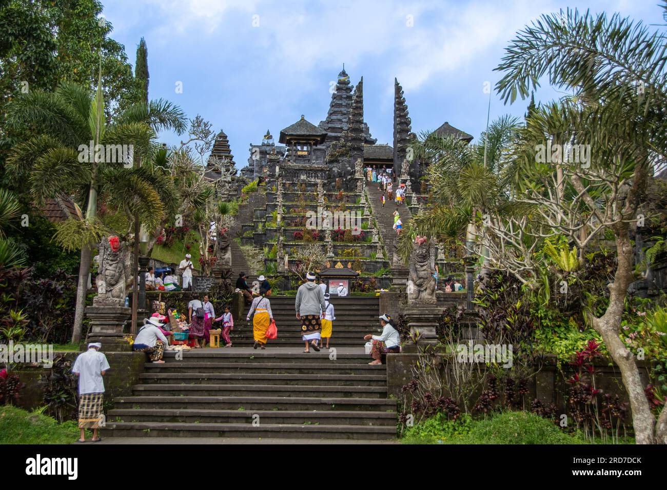Bali, Indonesia 5 September 2022, Devout Hindus and tourists at the ...