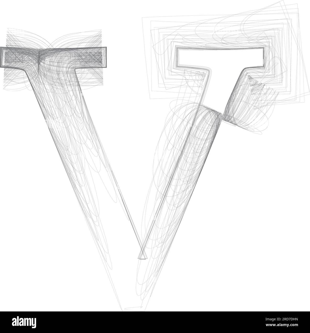 Scrapbook v Stock Vector Images - Alamy