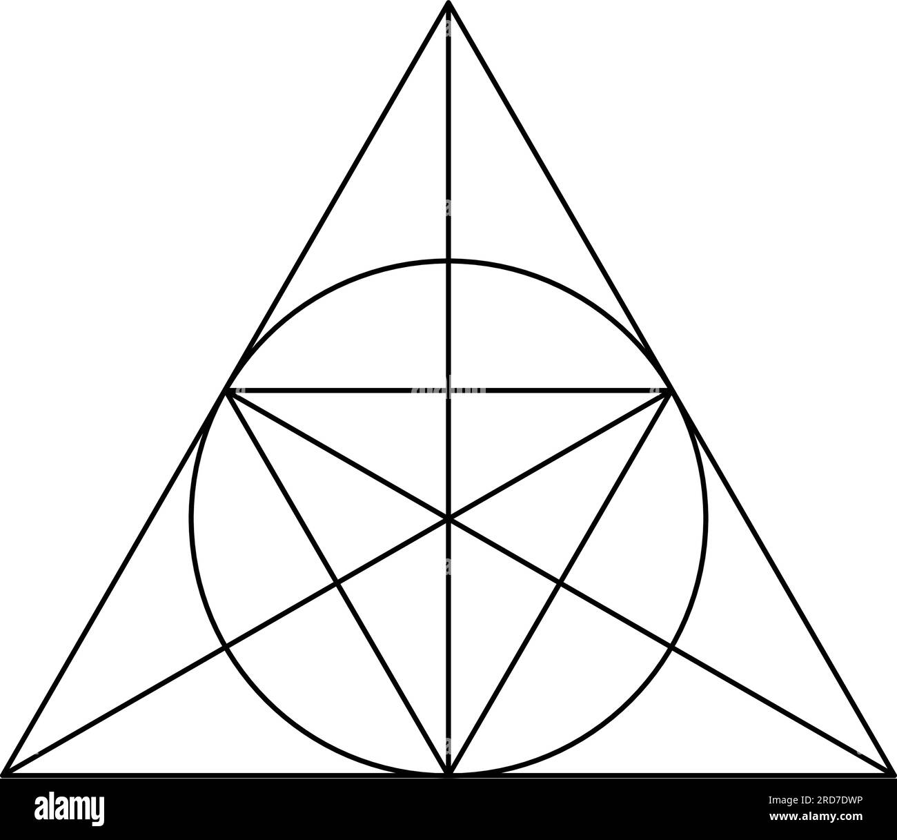 Equilateral triangle hi-res stock photography and images - Alamy