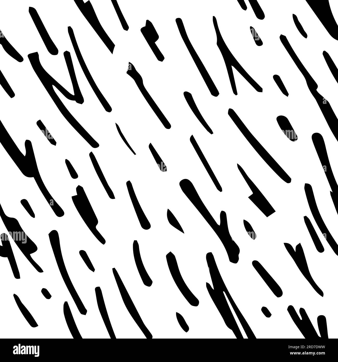 Twig diagonal ink texture pattern with swatches Stock Vector Image ...