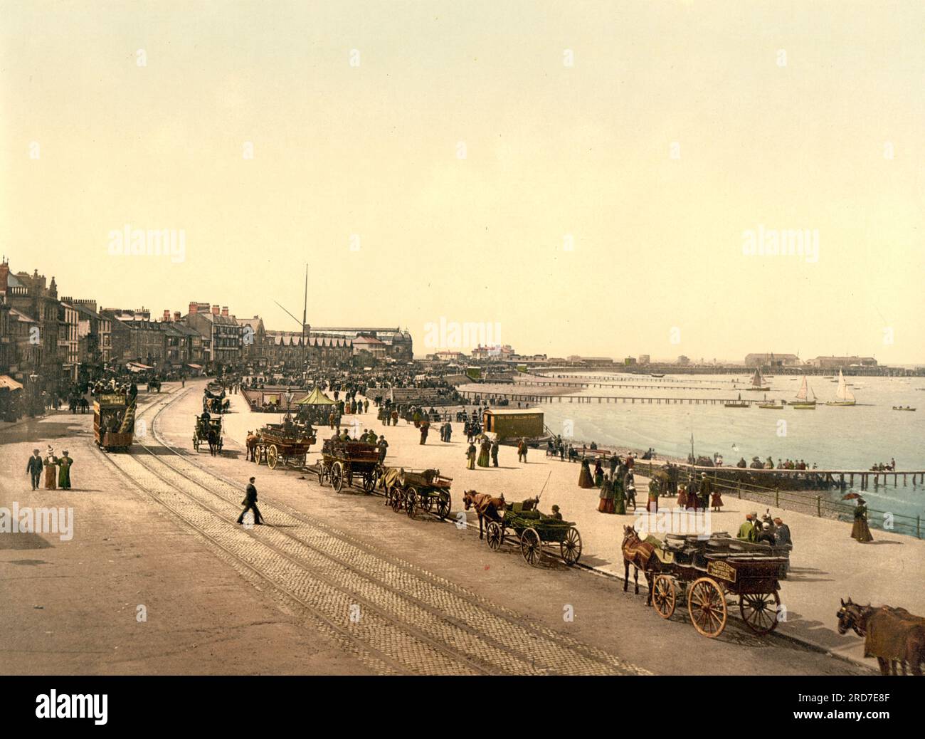 Promenade, West, Morecambe, a seaside town and civil parish in the City ...