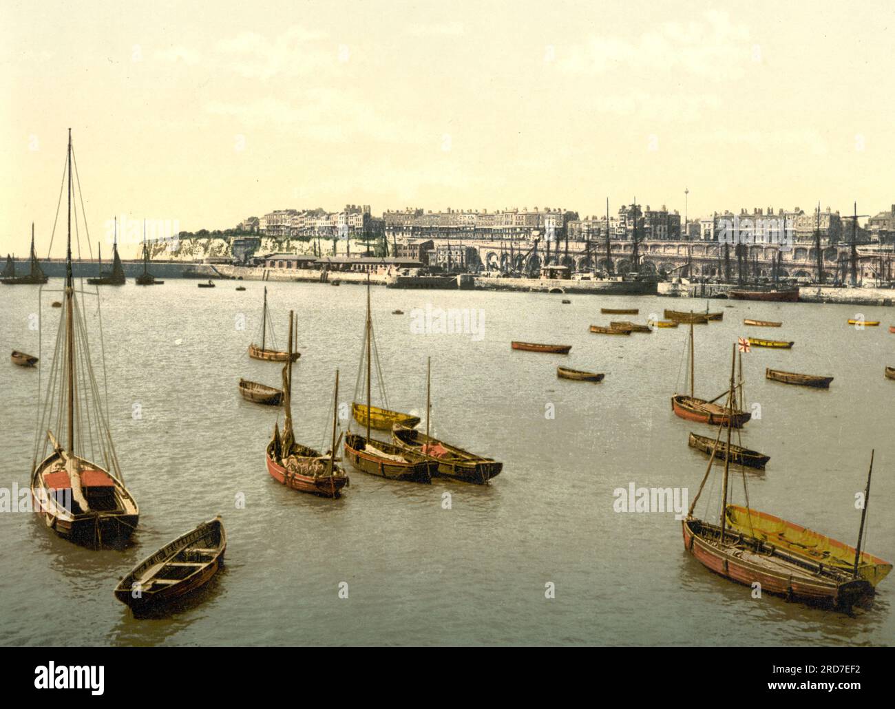 Harbor, Ramsgate, a seaside town in the district of Thanet in east Kent ...