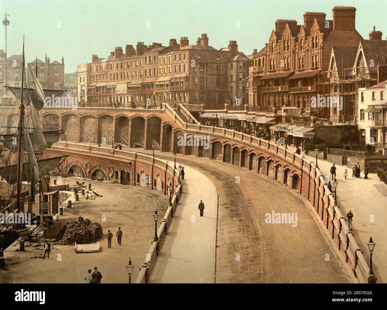 New Road, Ramsgate, a seaside town in the district of Thanet in east ...