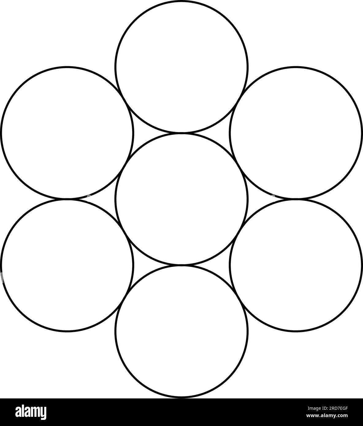 Egg of life. Scared Geometry Vector Design Elements. thin line ...