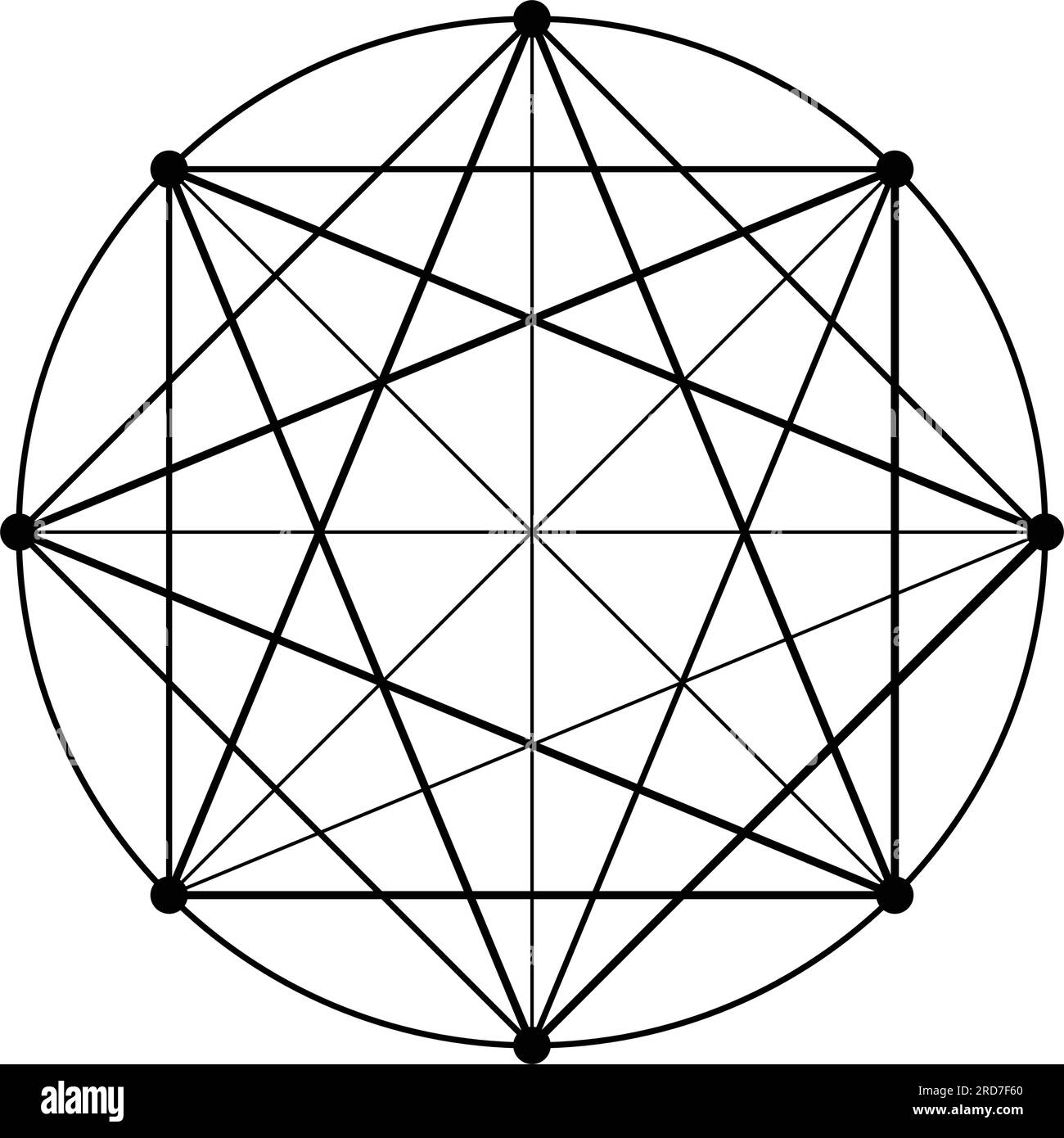 Scared Geometry Vector Design Elements. thin line geometric. isolated ...