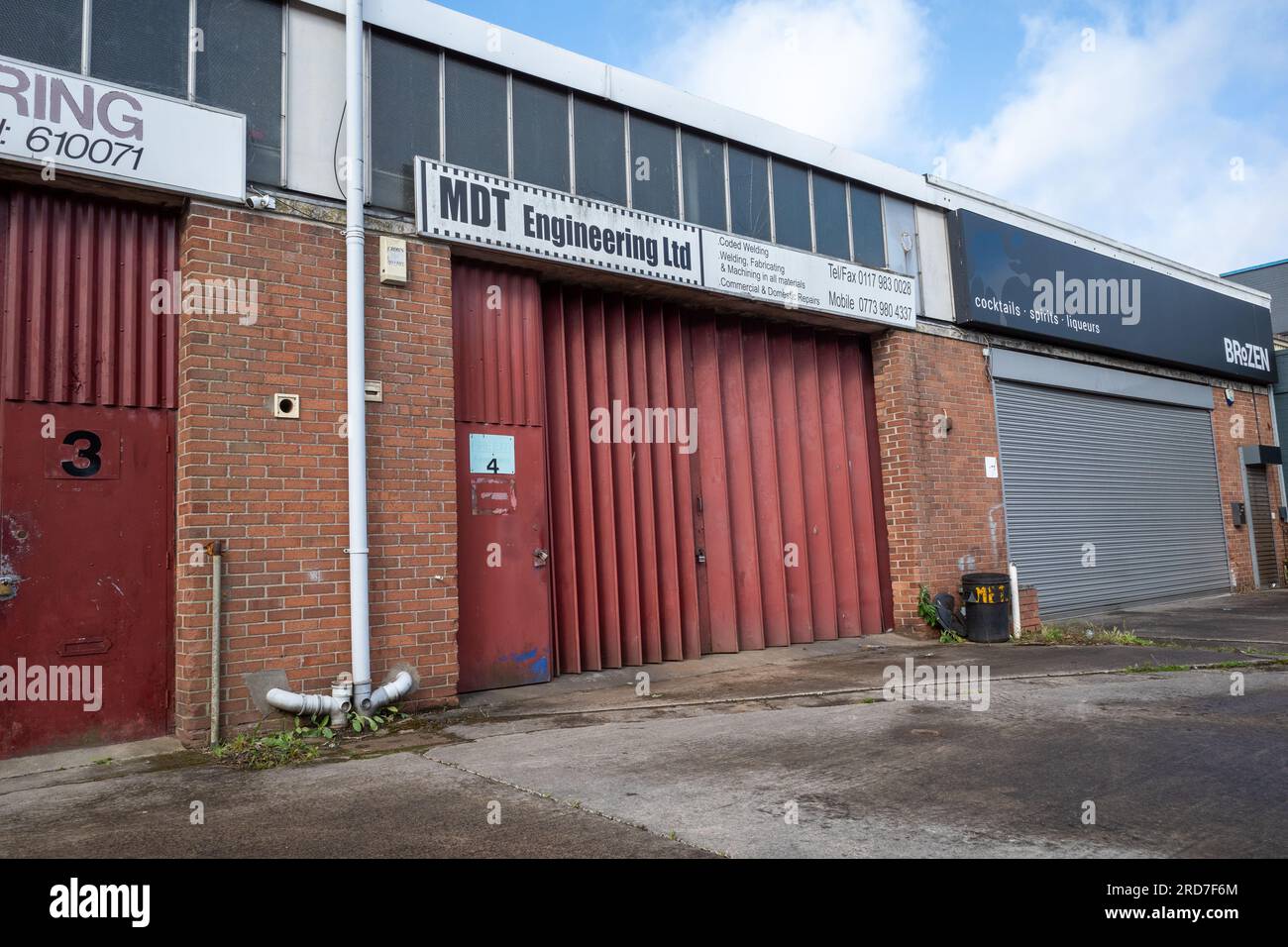 MDT Engineering - Welding, fabricating Stock Photo - Alamy