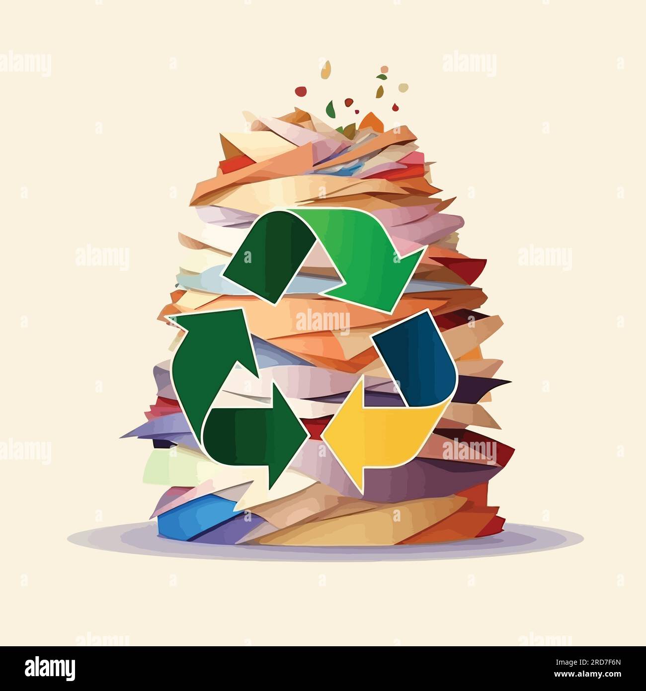 Recycle magazine Stock Vector Images - Alamy