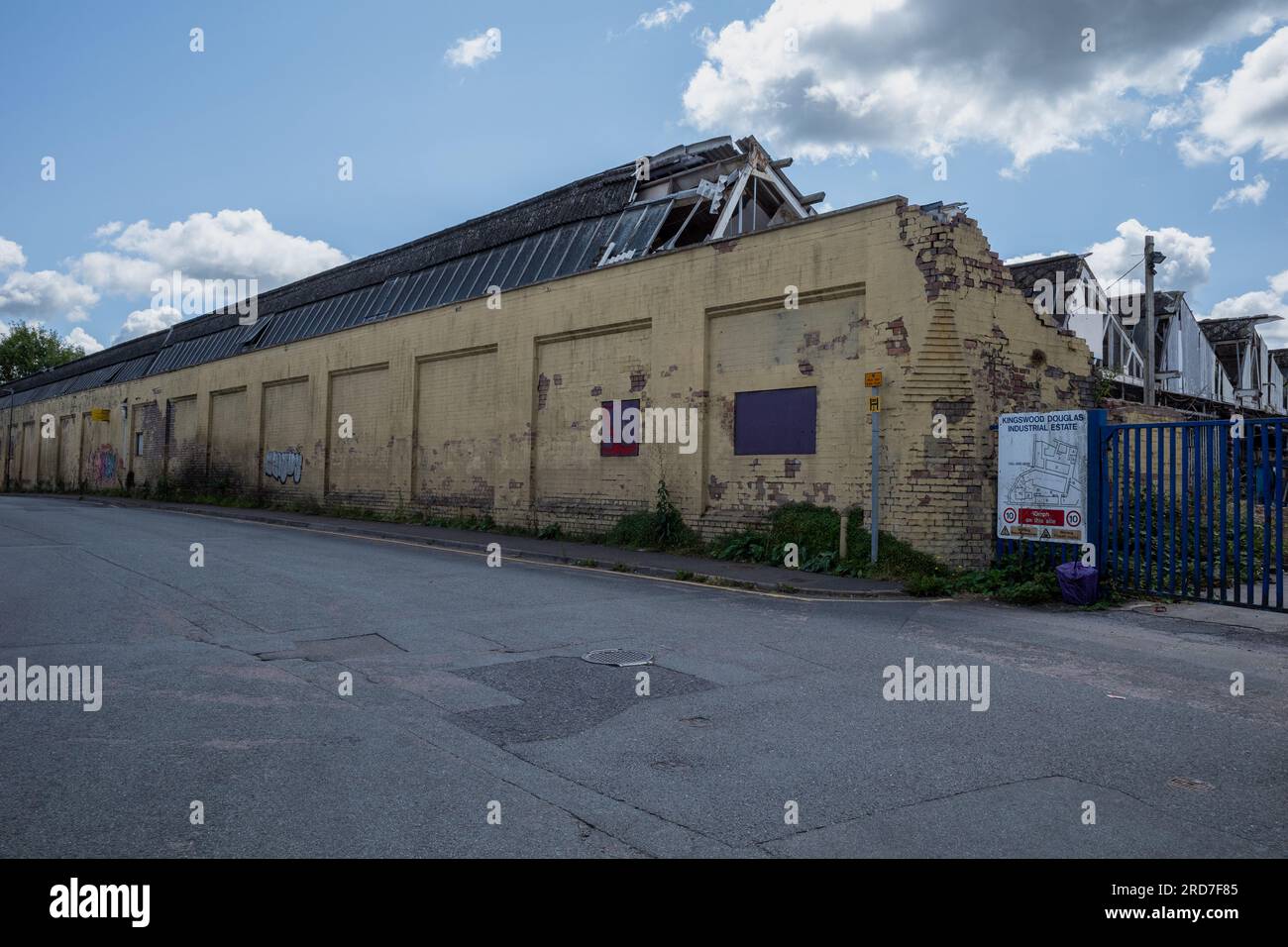 Derelict factory formally Knorr-Bremse ,Bendix, Dougles, Kingswood ...