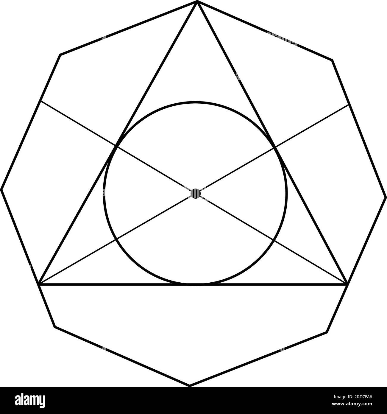 Sacred line illustrations Stock Vector Images - Alamy