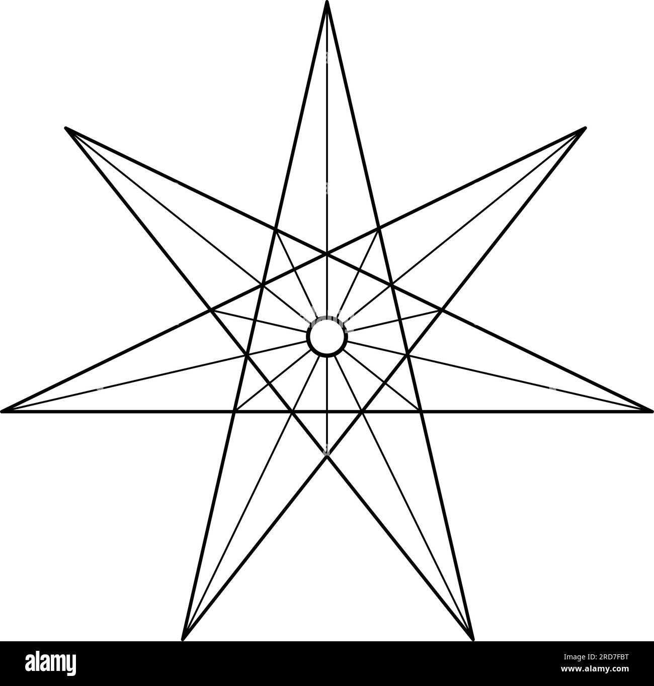 Scared Geometry Vector Design Elements. thin line geometric. isolated ...