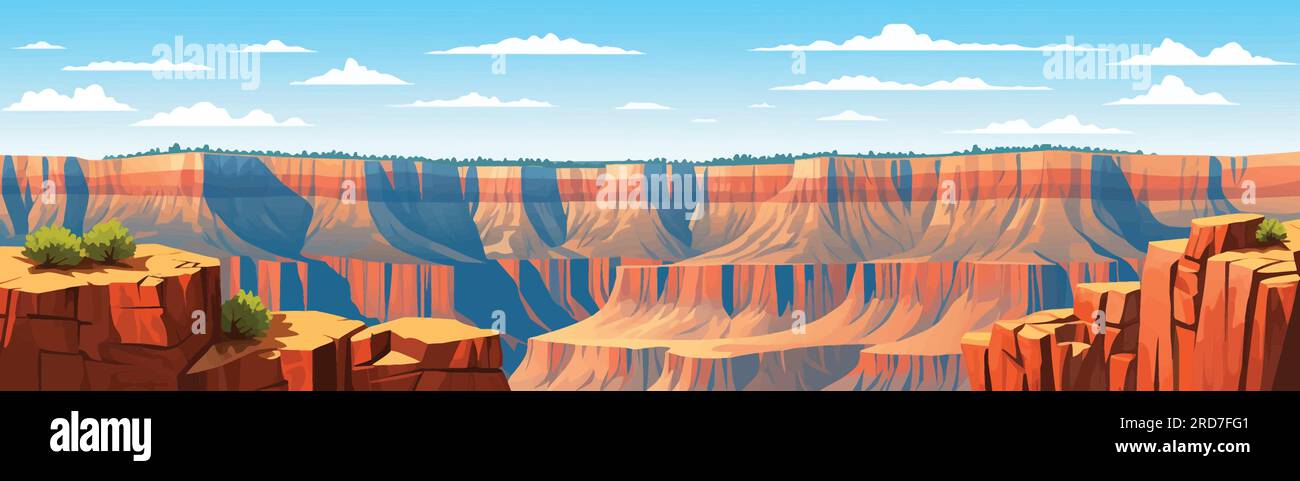 Grand canyon Stock Vector Images - Alamy