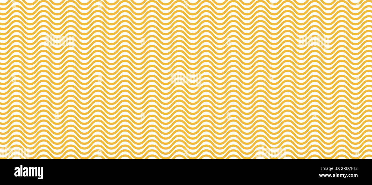 Abstract noodle pattern. Graphic spaghetti background with yellow ramen ...