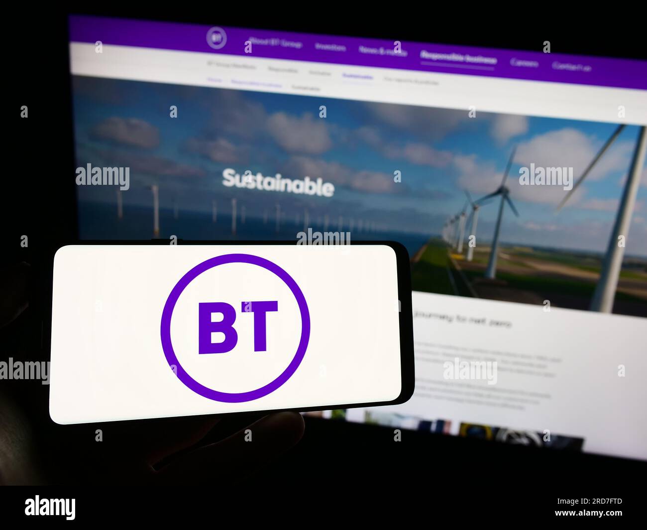 Bt page hi-res stock photography and images - Alamy