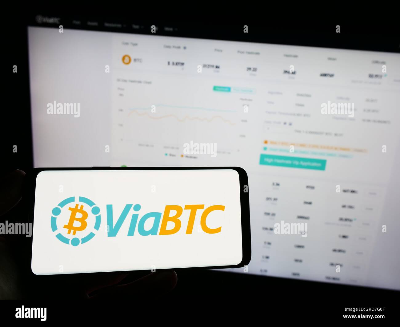 Viabtc logo hi-res stock photography and images - Alamy