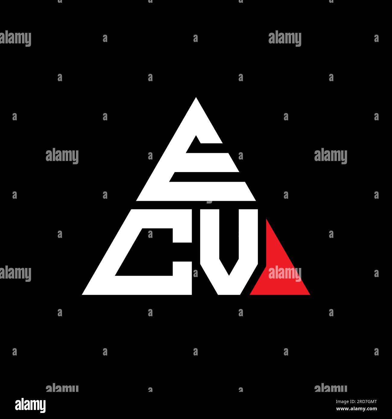 Ecv logo design Stock Vector Images - Alamy