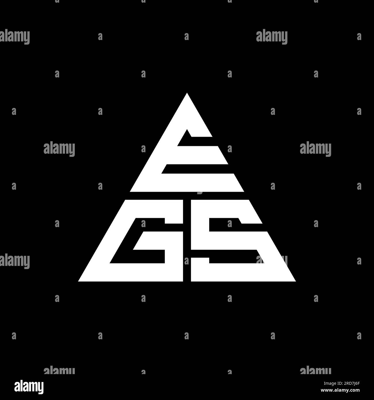 Egs triangular Stock Vector Images - Alamy
