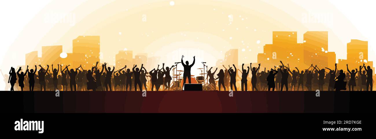 Pink project concert Stock Vector Images - Alamy