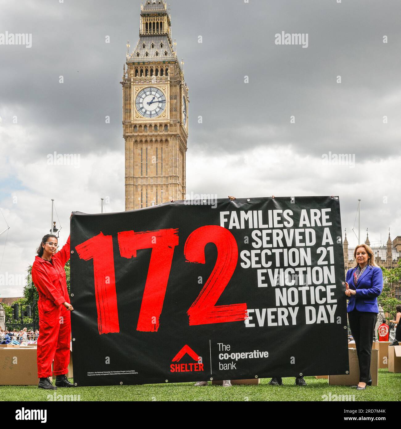 London, UK, 19th July 2023. Conservative MP Natalie Elphicke, (right ...