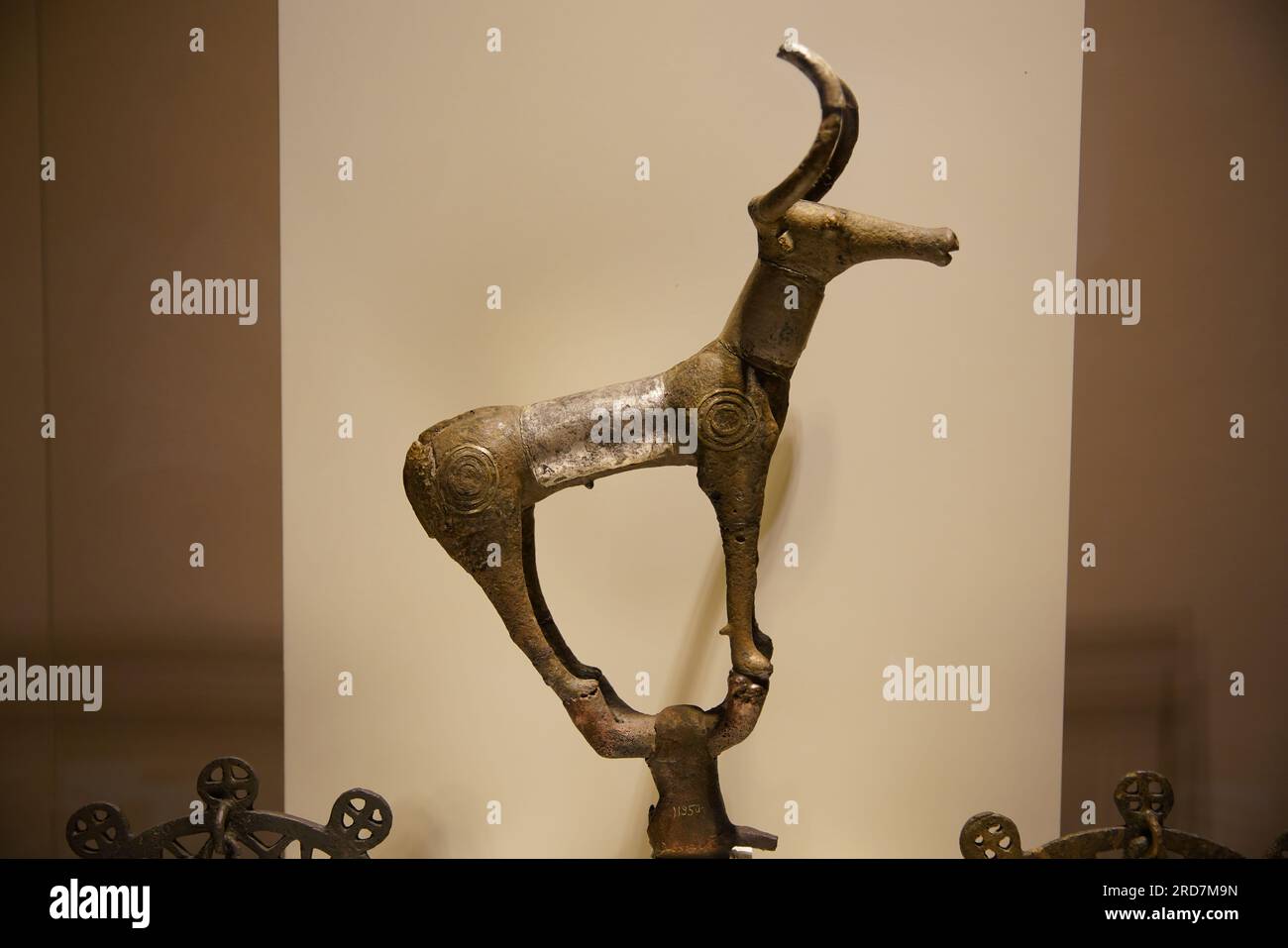 Bronze Statue in Museum of Anatolian Civilizations in Ankara, Turkiye ...