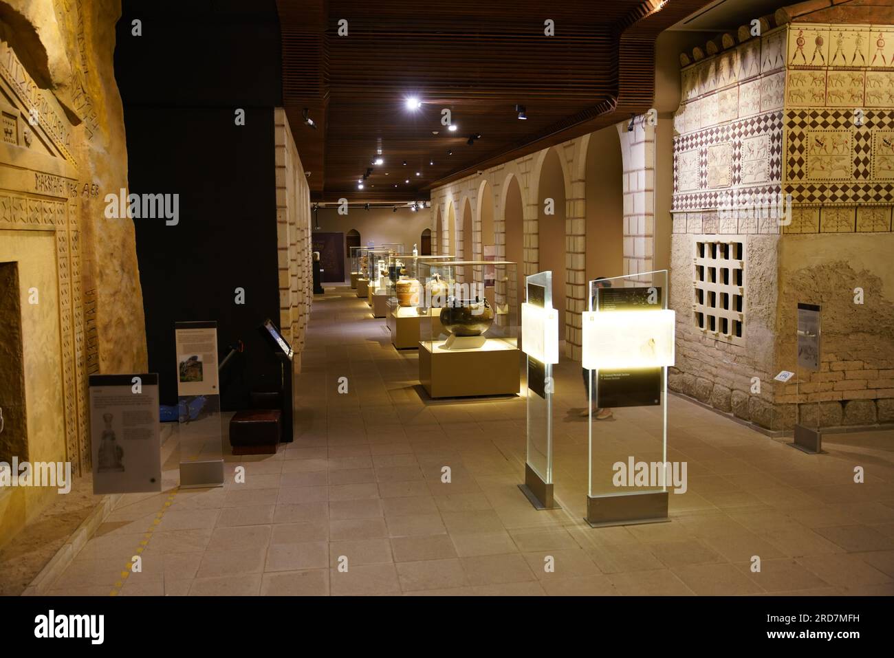 Old Artifacts in Museum of Anatolian Civilizations in Ankara, Turkiye ...