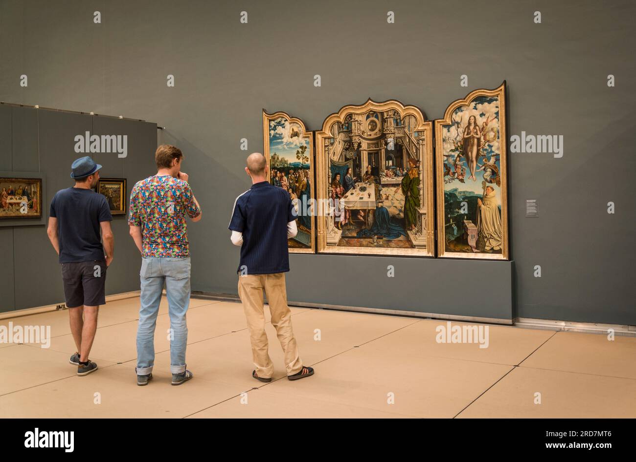 Triptych Christ in the House of Simon the Pharisee, Old Masters Museum ...