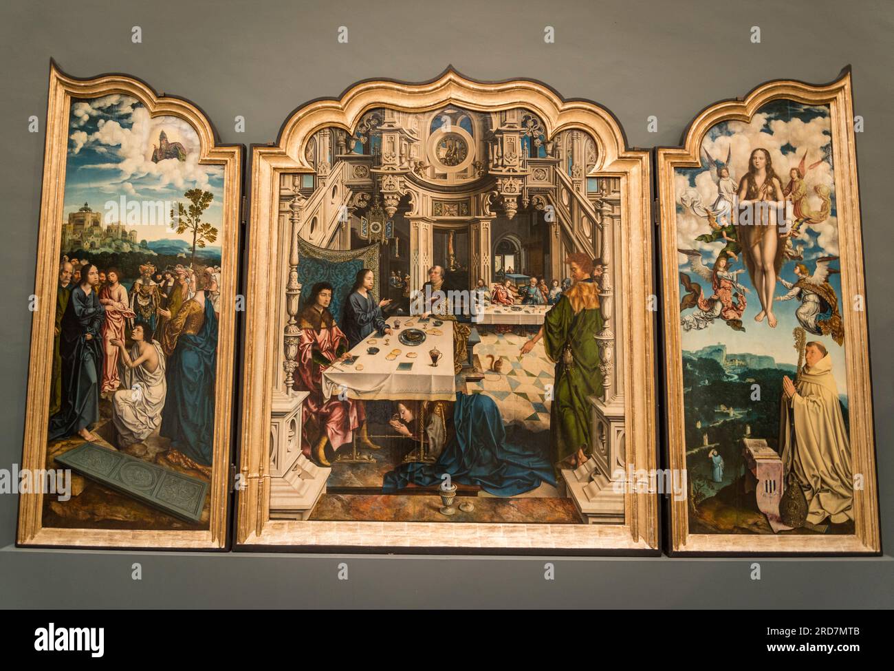 Triptych Christ in the House of Simon the Pharisee, Old Masters Museum, Royal Museums of Fine ...