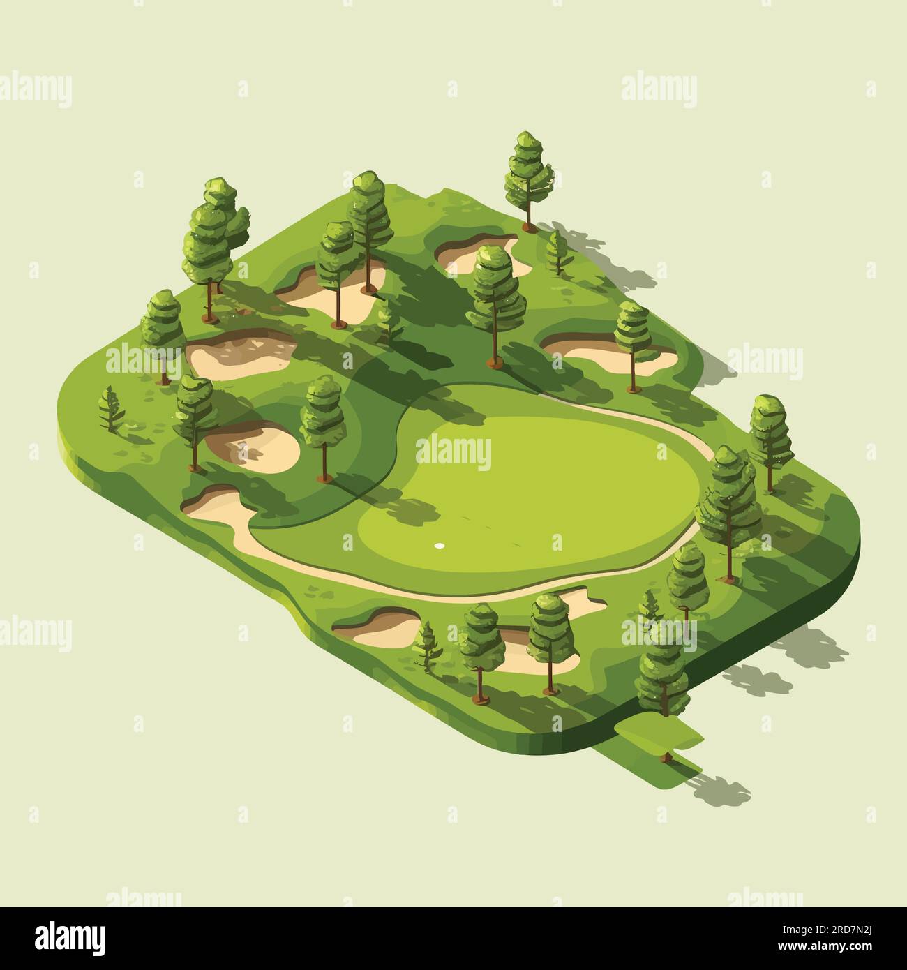 Putt putt game Stock Vector Images - Alamy