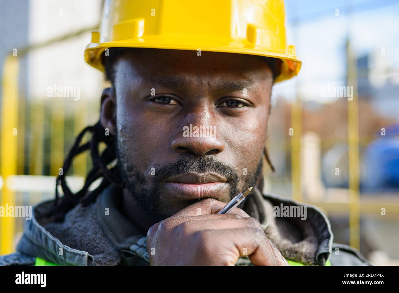 African american construction manager on hi-res stock photography and ...