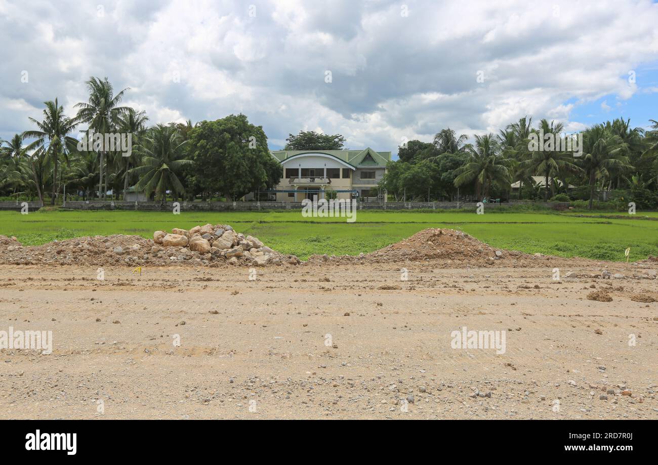 Philippines road build program hi-res stock photography and images - Alamy