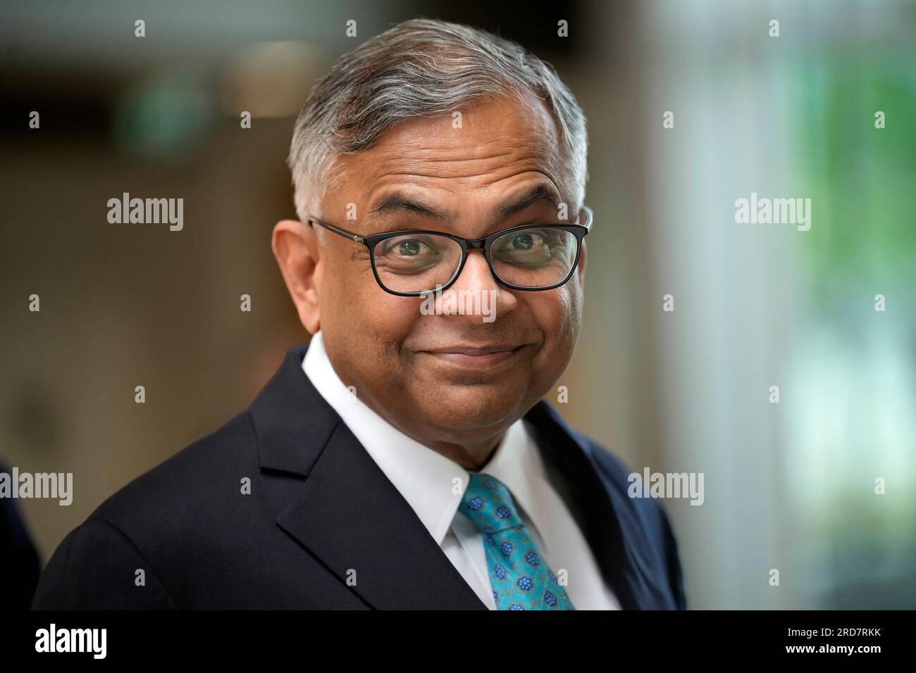 Tata Sons Chairman, Natarajan Chandrasekaran at Jaguar Land Rover in ...