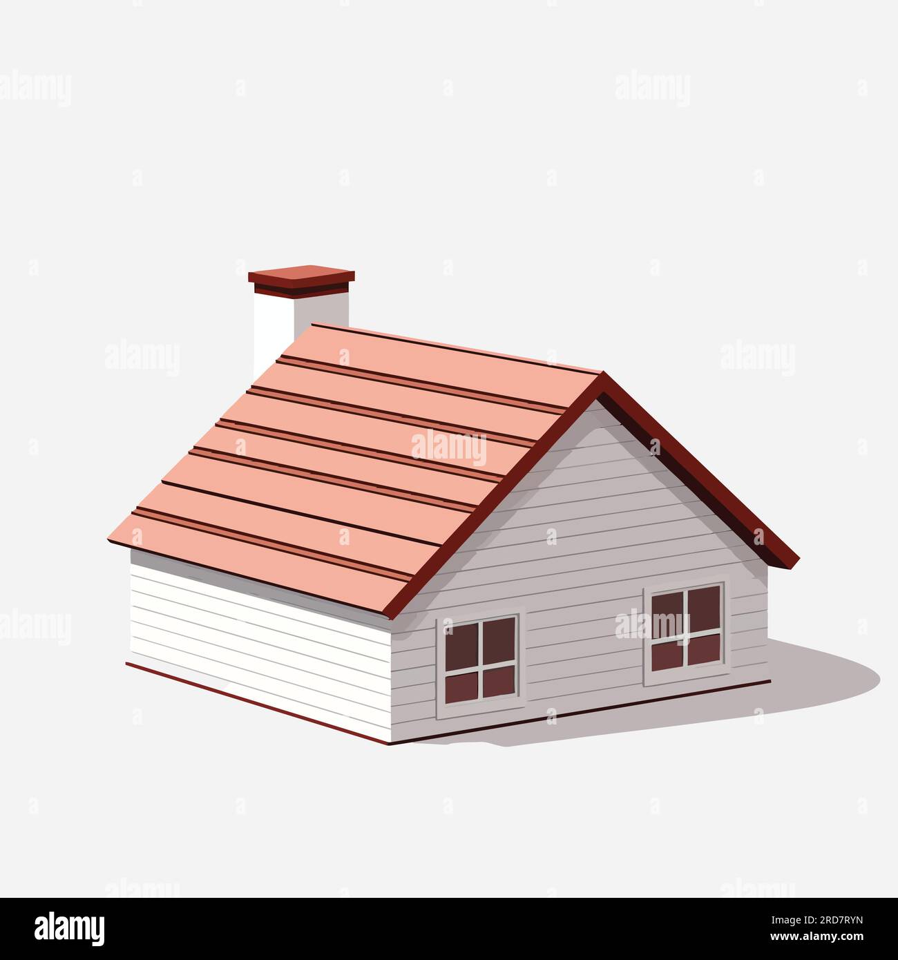 Modern grass roof Stock Vector Images - Alamy
