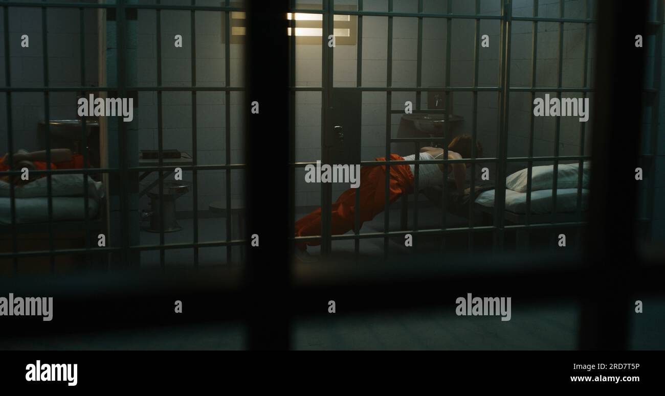 Women in jail uniform hi-res stock photography and images - Alamy