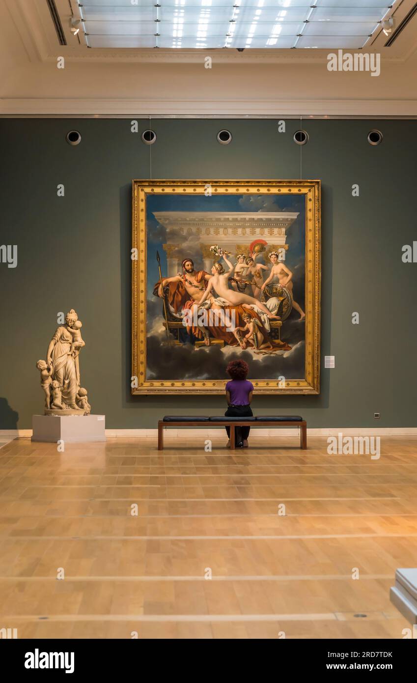 Jacques-Louis David painting, Old Masters Museum, Royal Museums of Fine Arts of Belgium ...