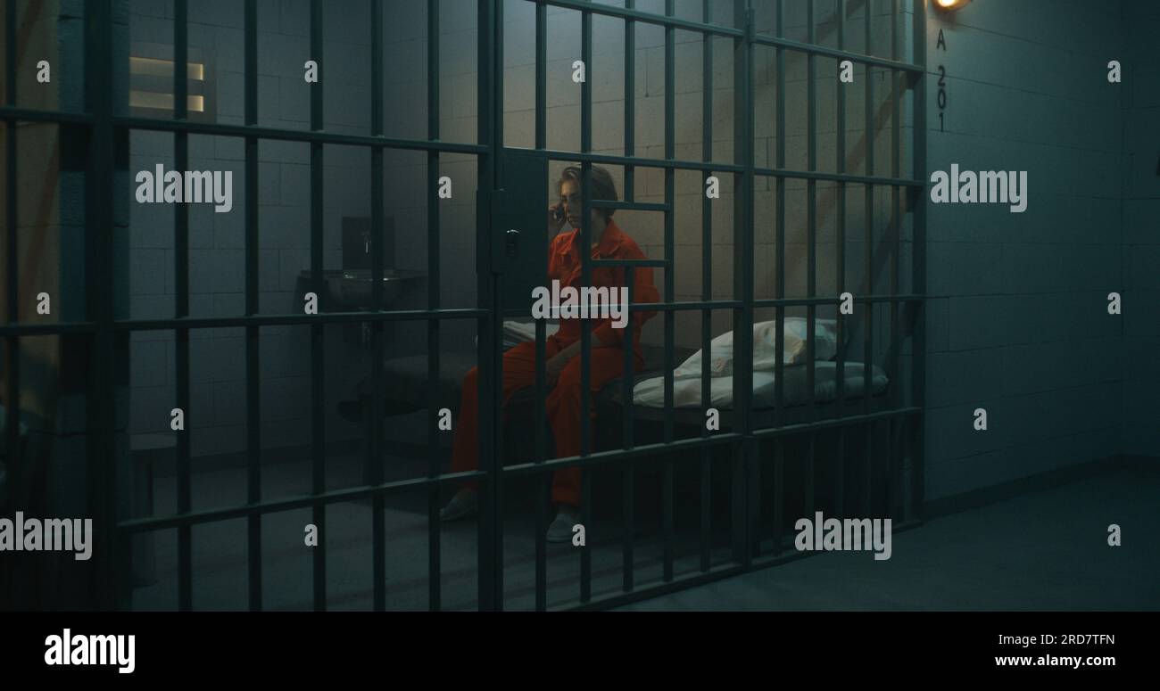 Female prison warden hi-res stock photography and images - Alamy