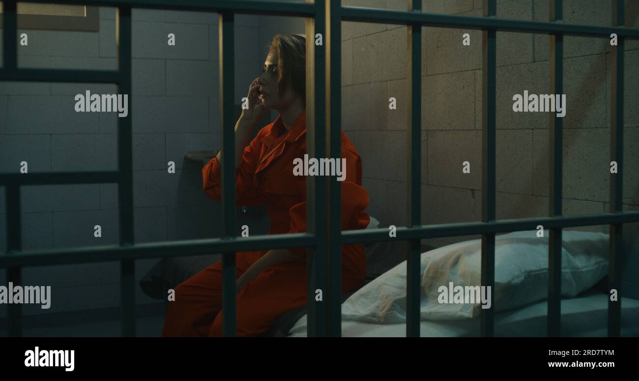 Female prison warden hi-res stock photography and images - Alamy