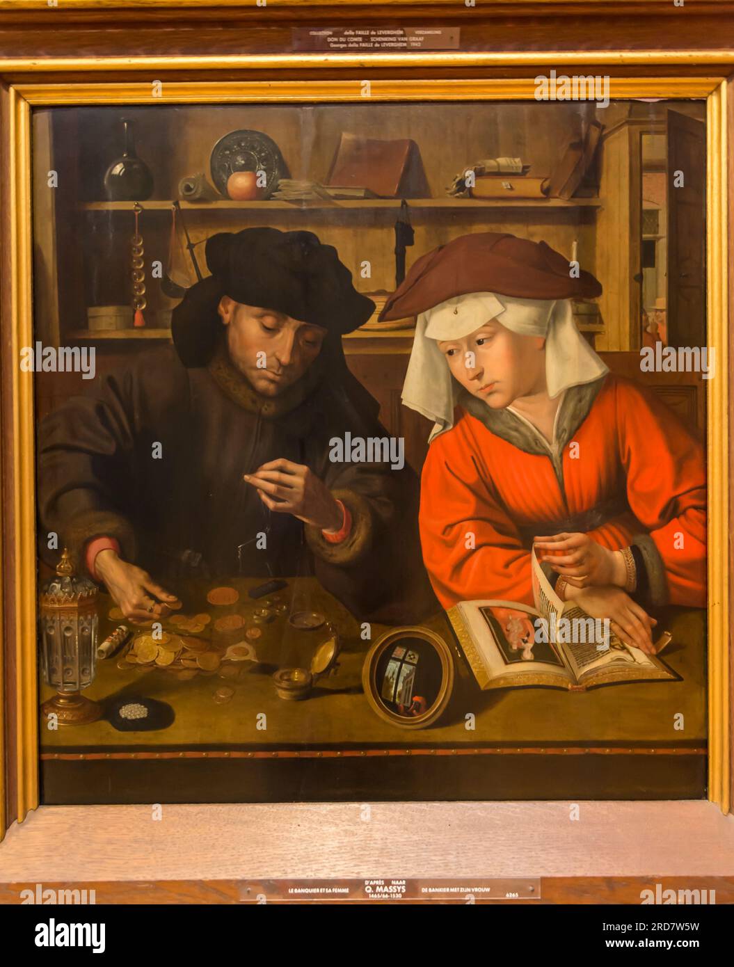 Quentin Massys Money Changer And His Wife
