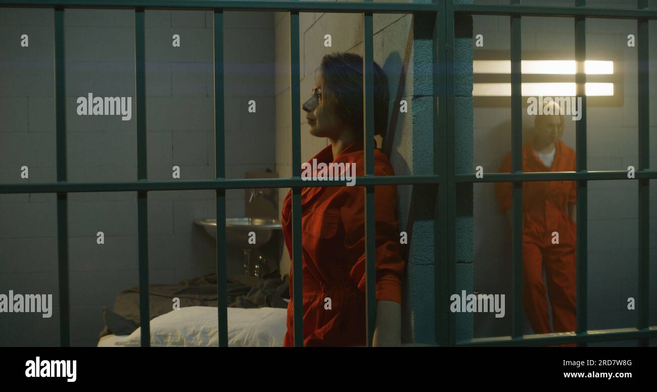 Women in jail uniform hi-res stock photography and images - Alamy