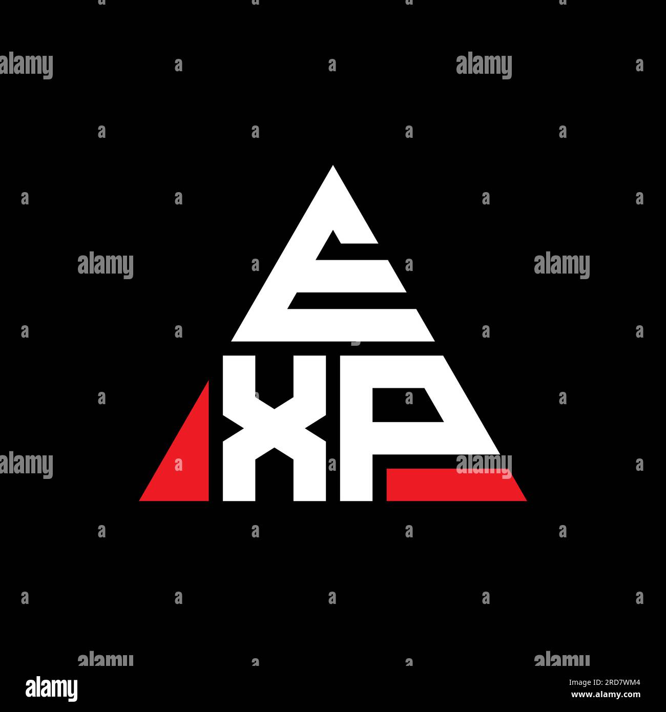 Exp logo design hi-res stock photography and images - Alamy