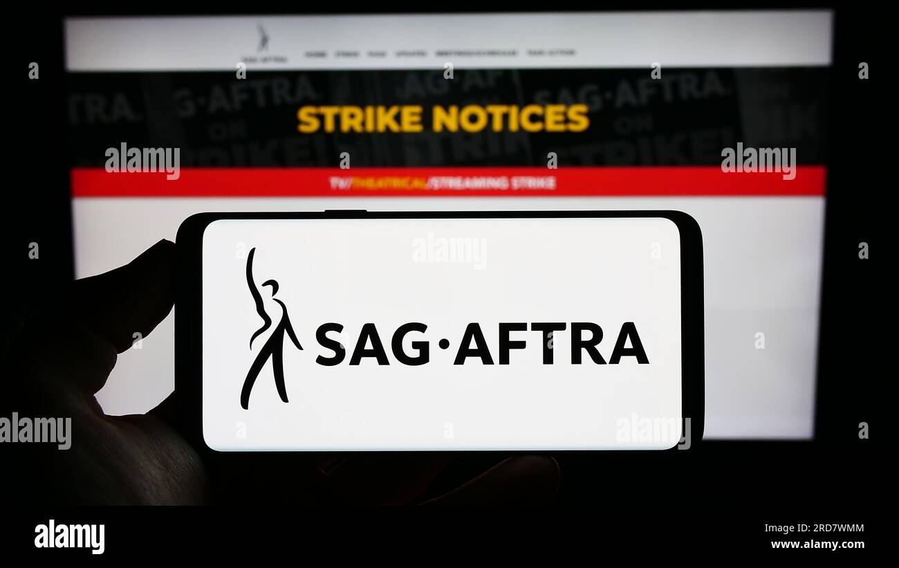 Sag aftra logo hi-res stock photography and images - Alamy