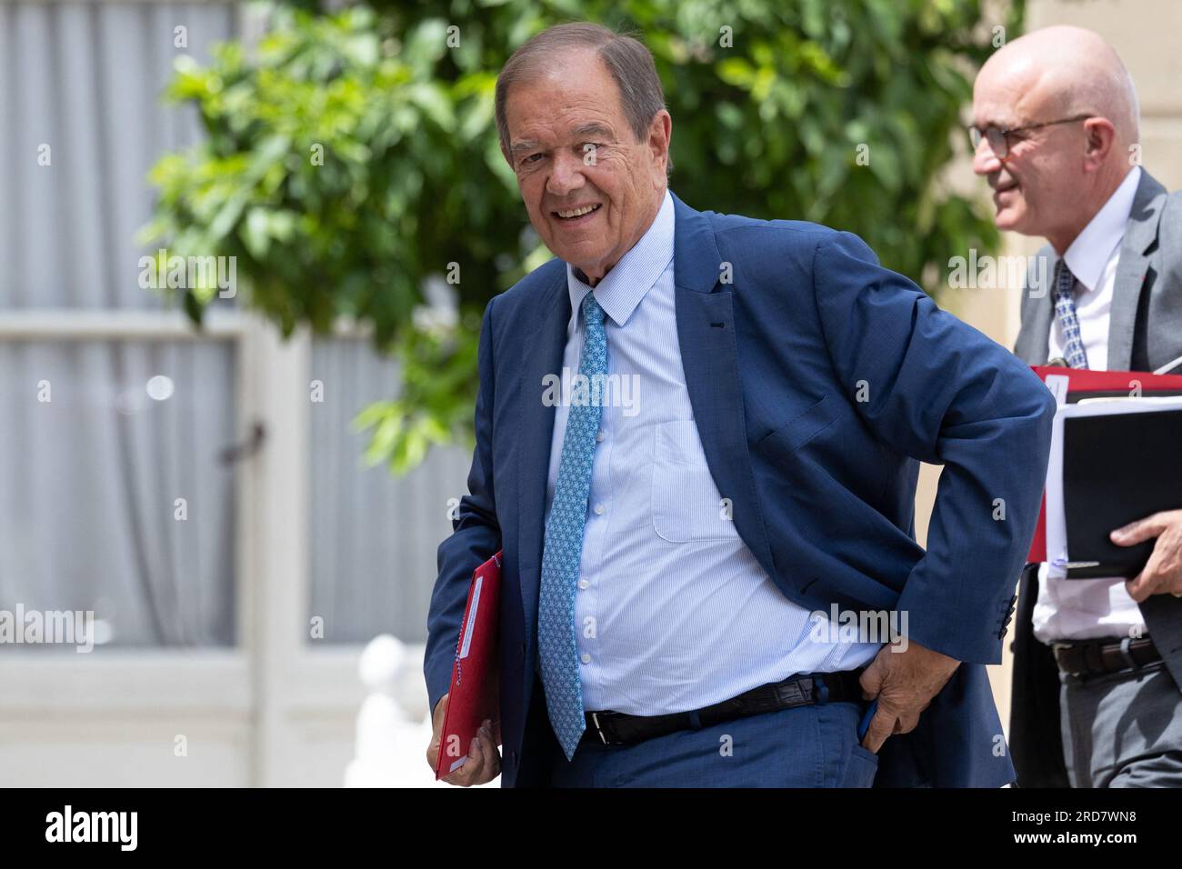 Paris, France. 19th July, 2023. Metropole du Grand Paris President ...