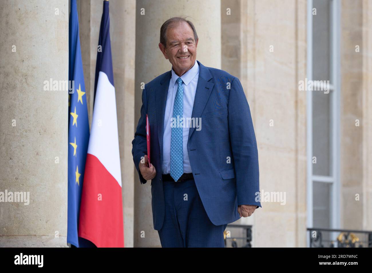 Paris, France. 19th July, 2023. Metropole du Grand Paris President ...