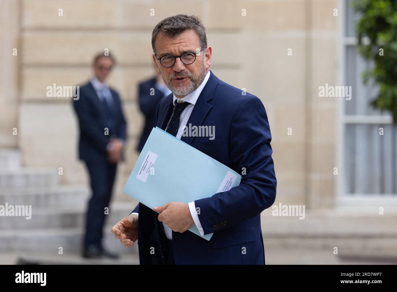 Paris, France. 19th July, 2023. French Minister Delegate for Urban ...
