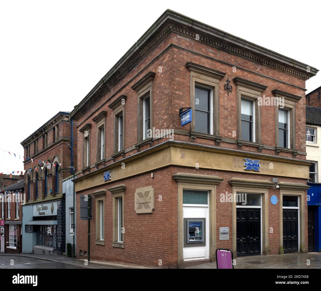 Halifax Building Society, Derby Street, Leek, Staffordshire, England ...