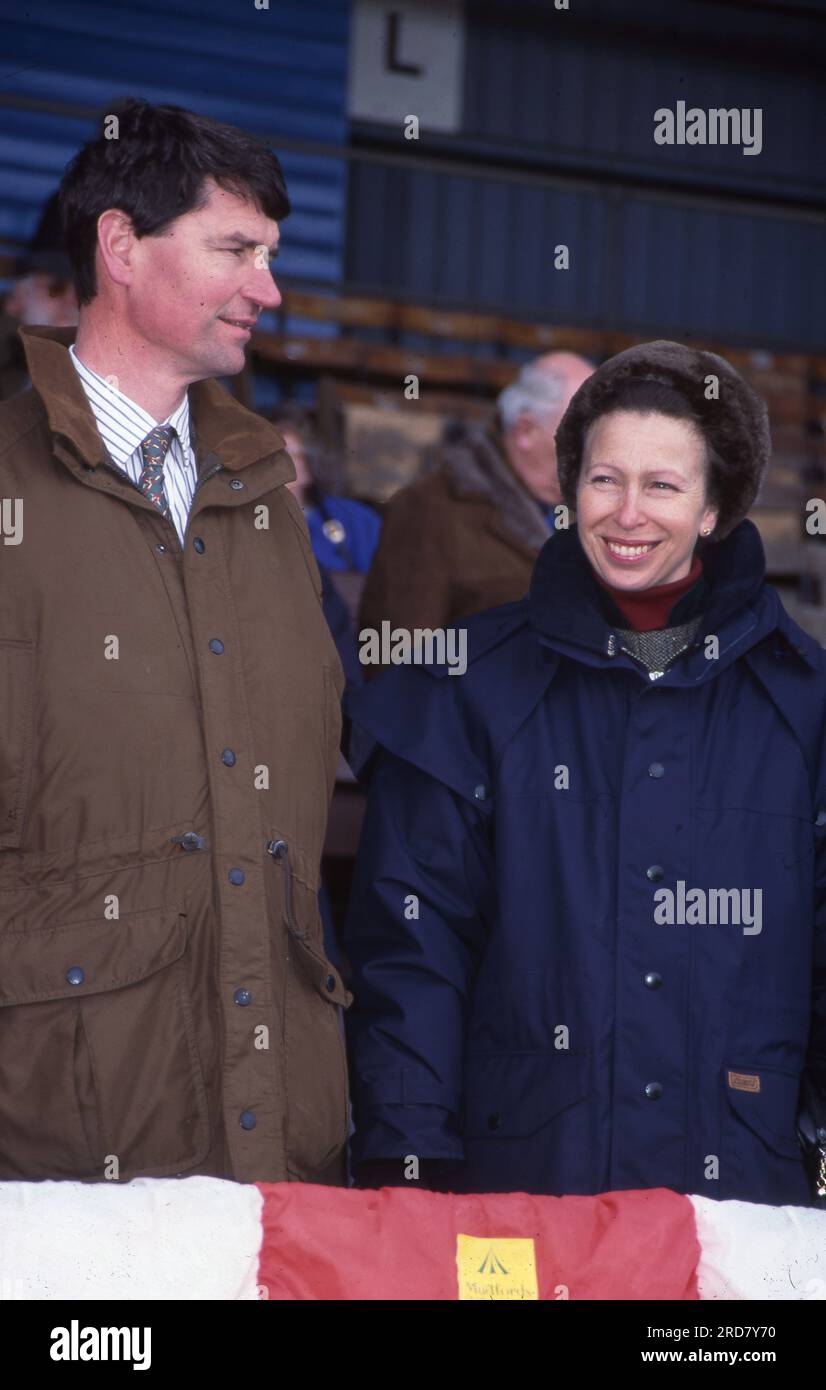 Princess Anne, The Princess Royal and Tim Lawrence at The National ...